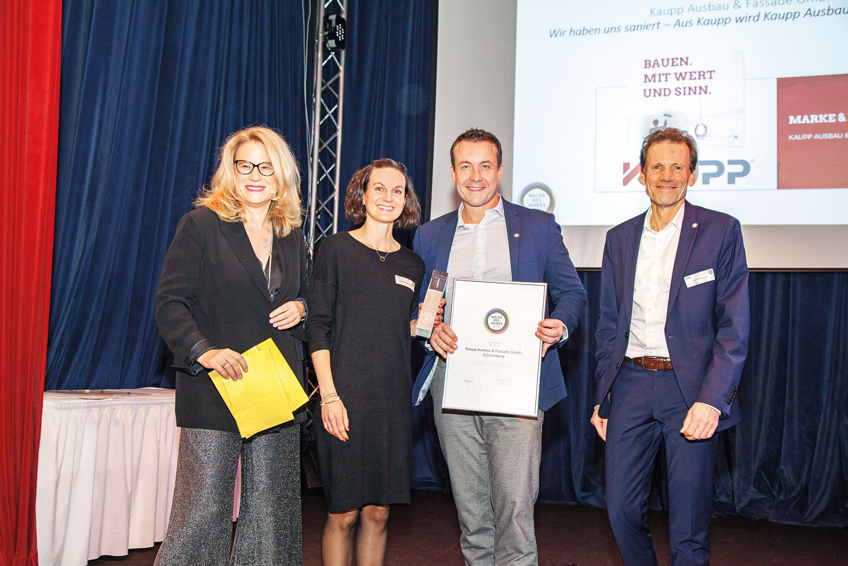 Kaupp Ausbau & Fassade GmbH gewinnt Maler des Jahres 2024